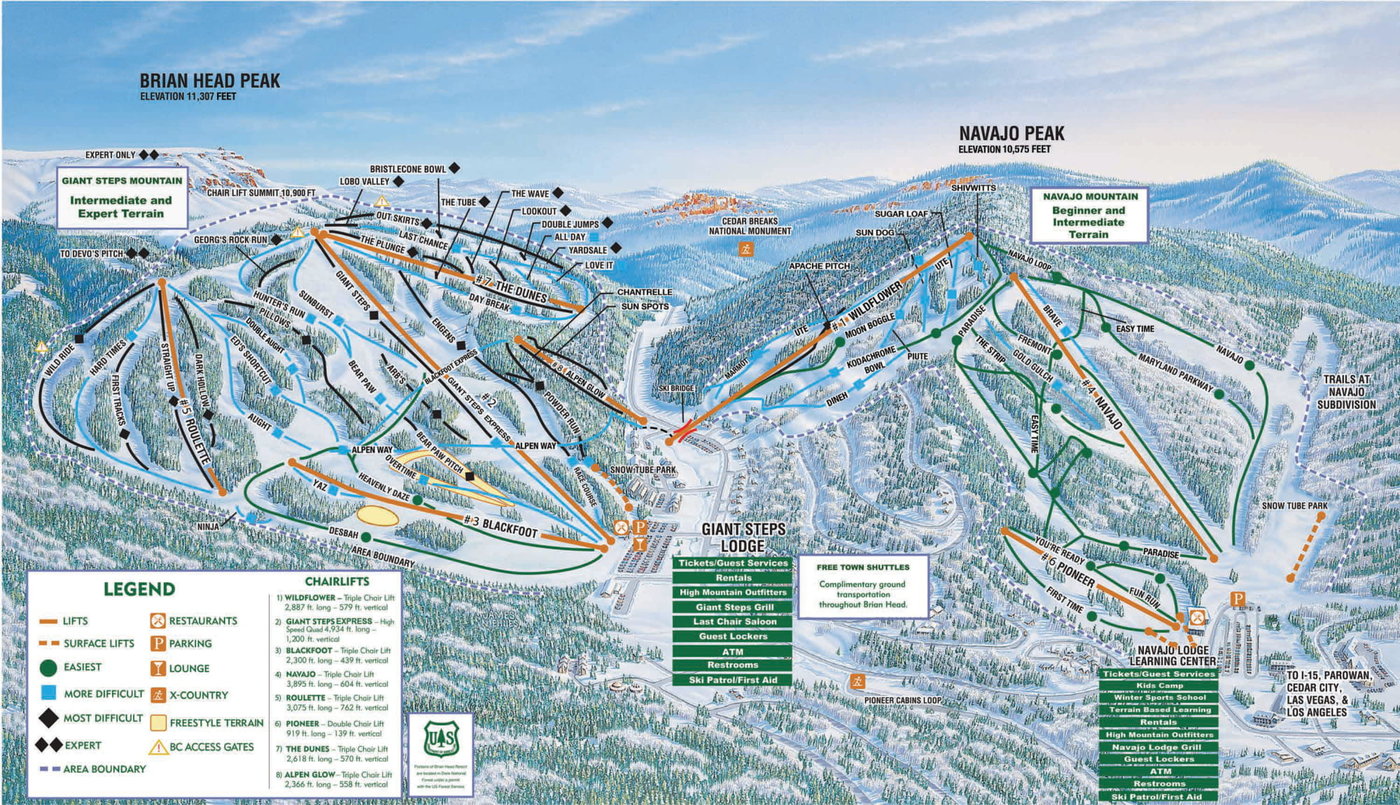 Brian Head Resort Ski Resort - Lift Ticket Information