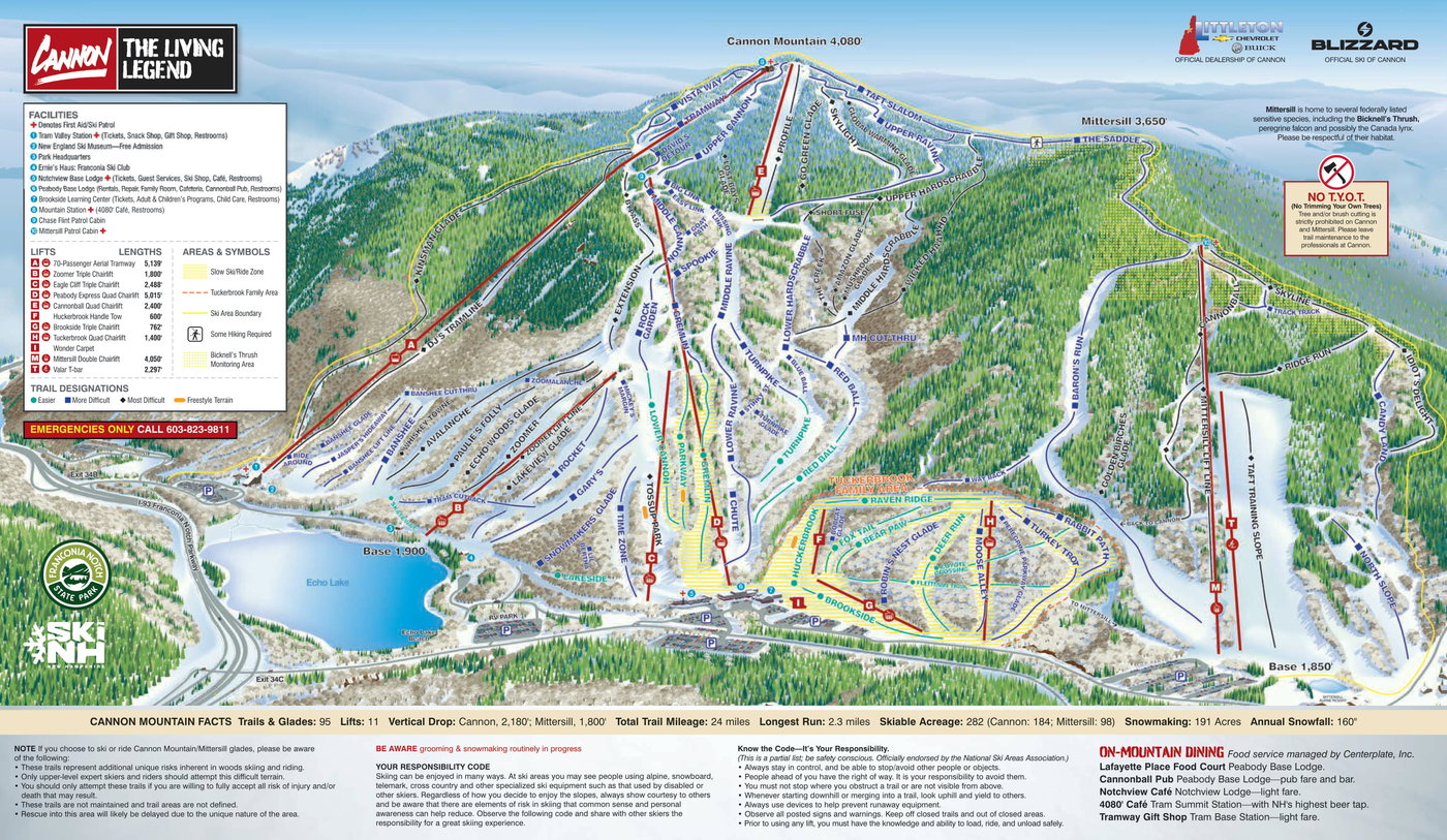 Cannon Mountain Ski Resort - Lift Ticket Information
