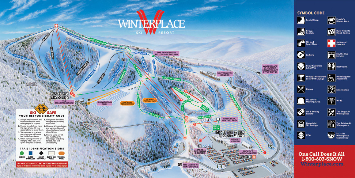 Winterplace Ski Resort Ski Resort - Lift Ticket Information
