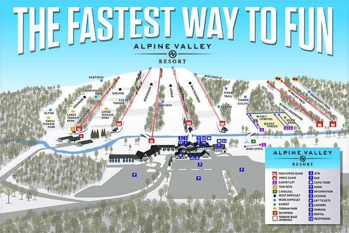 Alpine Valley Ski Resort - Lift Ticket Information